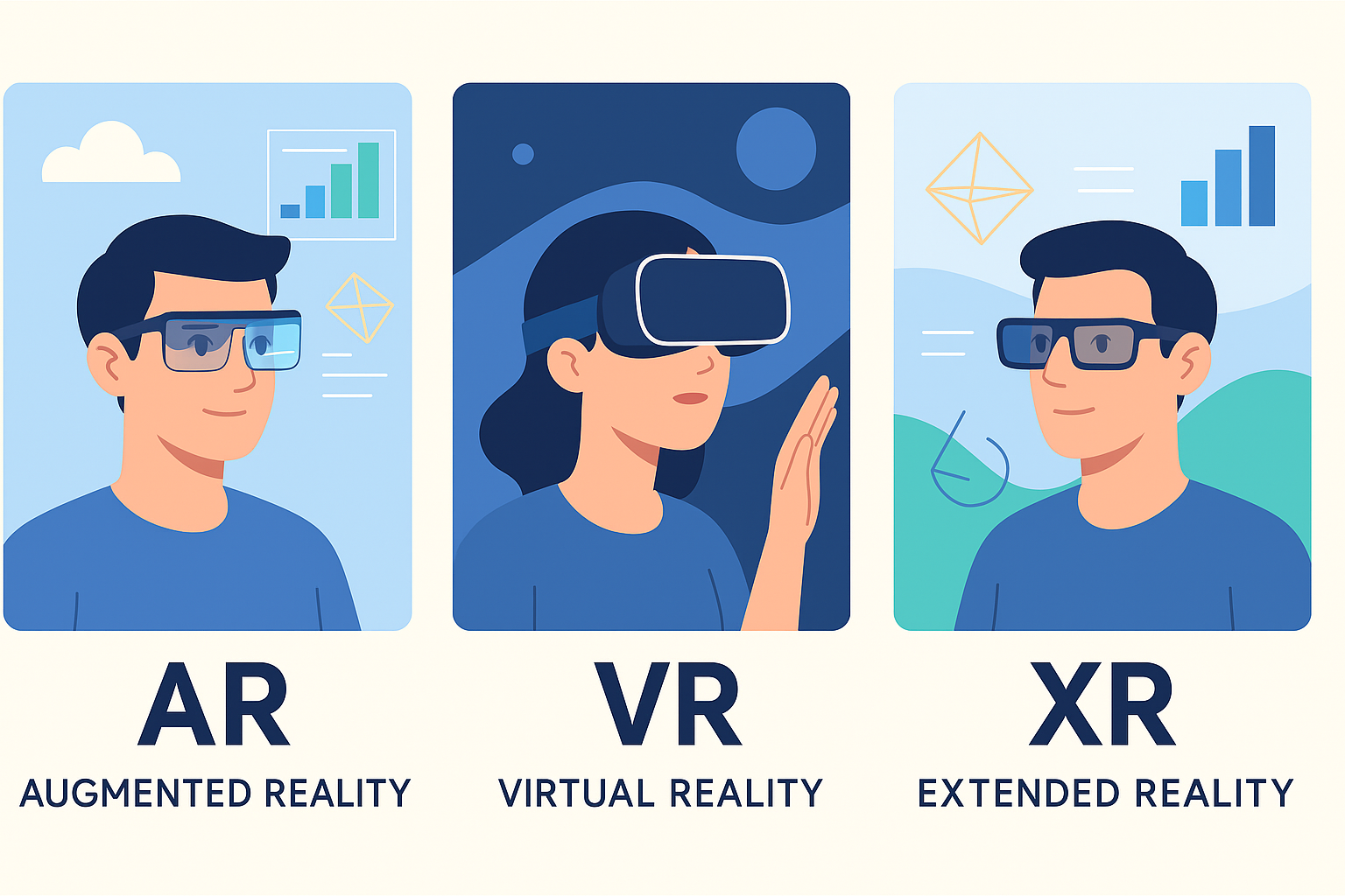 Your quick guide to what is AR, VR and XR